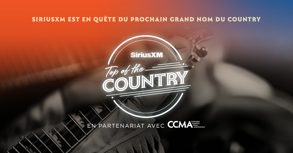 Top of the Country de SiriusXM | SiriusXM Canada